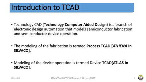 Introduction To Silvaco And Mosfet Simulation Technique Pptx