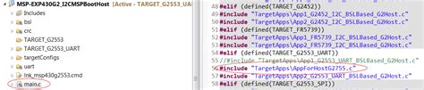 Msp G Main Memory Bootloader Uart E E