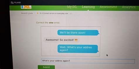 Solved Psjaisd Ixl Learning Assessment Analytics Seventh Grade R4