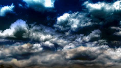 Dark Cloud Powerpoint Background