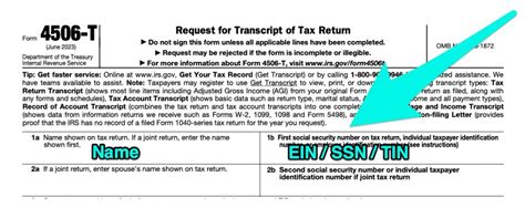 What Is Irs Form 4506 T How To Get Your Tax Transcript Excel Capital Management