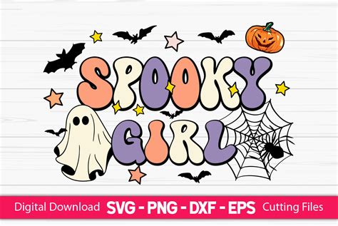 Spooky Girl Graphic By Craftartsvg · Creative Fabrica
