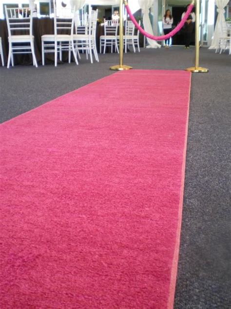 Pink Runner For The Aisle Sweet 16 Decorations Pink Party Decorations