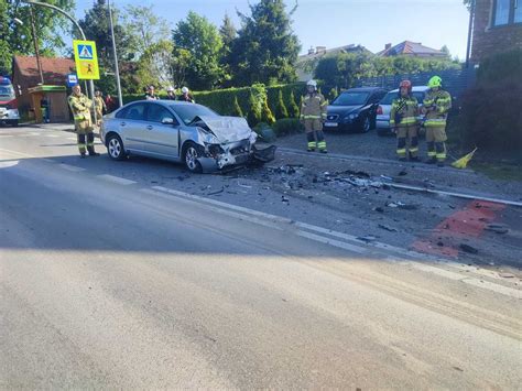Zdarzenie drogowe w Bilczycach Aktualności KPP w Wieliczce
