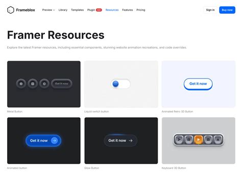 10 Best Framer Resources Frameblox
