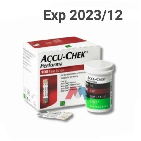 Promo Strip Accucheck Performa Original Accu Check Isi 100 Diskon 17 Di Seller Mahanani Store 4
