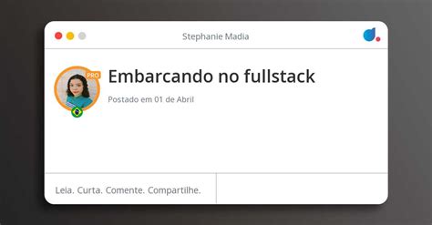 Embarcando No Fullstack