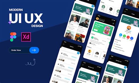 Do Modern Mobile App Or Website Ui Ux Design Using Figma Xd By Elisha Atif Fiverr