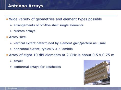Ppt Adaptive Antenna Tutorial Spectral Efficiency And Spatial