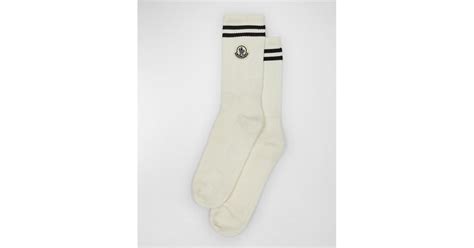 Moncler Genius Three Pack Multicolor Striped Socks • Price