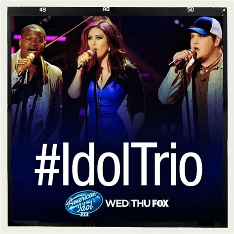 And For Your Idoltrio Its Alabama Natives Cj Harris Jess Meuse And