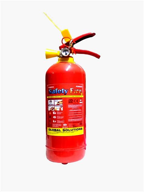 Eco Fire Abc Powder Type 2 Kg Fire Extinguisher Red Home