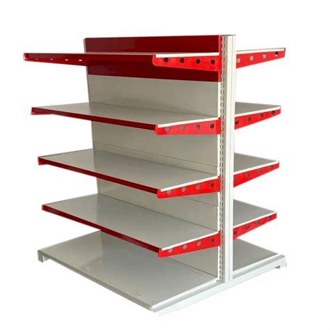 Stainless Steel 7 Feet Retail Store Display Rack For Departmental