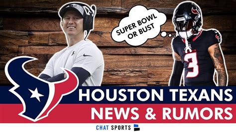 Houston Texans Free Agency News Tank Dell Interview 3 Things Texans