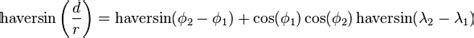 Haversine Distance