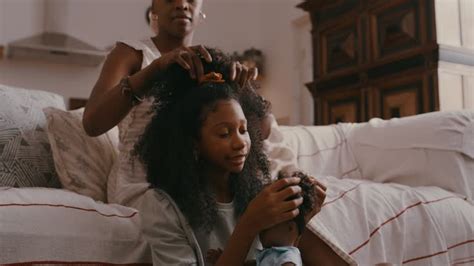 Mother Daughter Doing Hair Videos And Hd Footage Getty Images