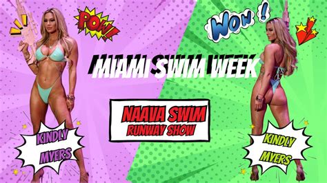 Miami Swim Week Walking For Naava Swim Youtube