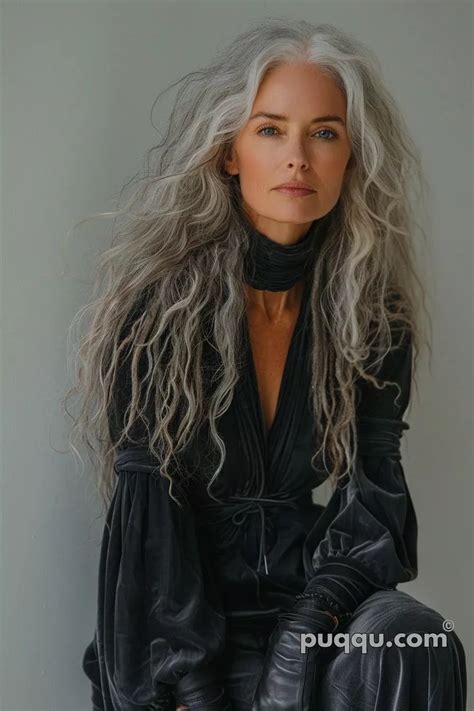 Gray Hair Color Guide Tips For Styling Gray Hair Puqqu In 2024 Grey Hair Color Long Silver