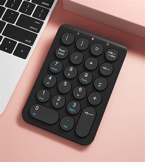 Bow Hb159 Wireless Bluetooth Numeric Keypad Black Vibe Gaming