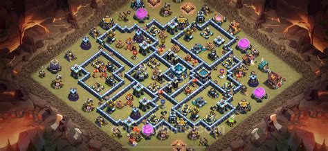 Best War Base Th13 With Link 2026 Town Hall Level 13 Cwl Base Copy