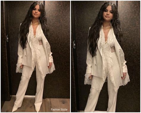 Selena Gomez In Ralph Lauren And Versace 2019 Coachella Music Festival