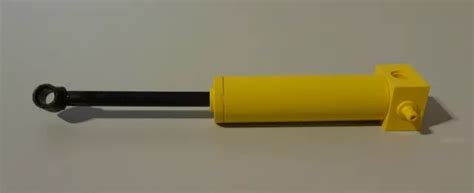 A7 14 Lego Technic 4689c01 Yellow Pneumatic Cylinder 64mm 1163 5105