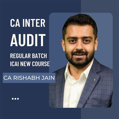 Ca Inter Audit Regular Batch By Ca Rishabh Jain Ca Point