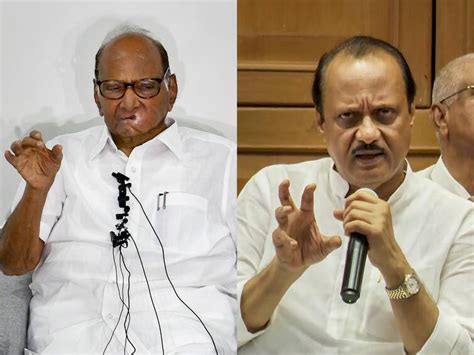 Pawar Vs Pawar Reaches Ec As Both Camps Apprise Poll Body Of Rift Sources