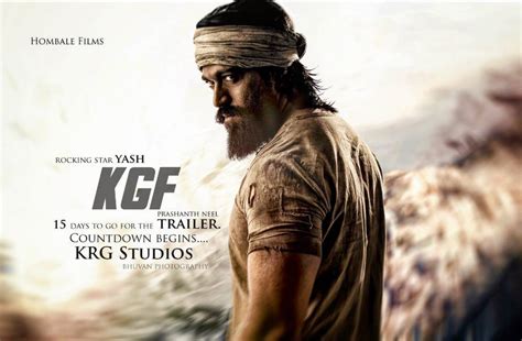 Intense Yash From Kgf Movie Trailer Wallpaper Wallpapersok