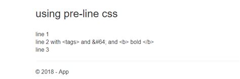 Multiline Text Display In Razor Core Stack Overflow