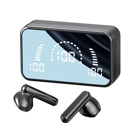 Wireless Bluetooth Headset Metal Charging Compartment Compact And