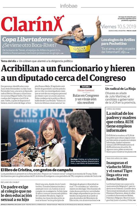 Clarín Argentina Viernes 10 De Mayo De 2019 Infobae