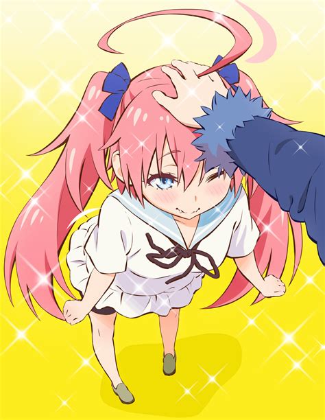Rimuru Tempest And Milim Nava Tensei Shitara Slime Datta Ken Drawn By