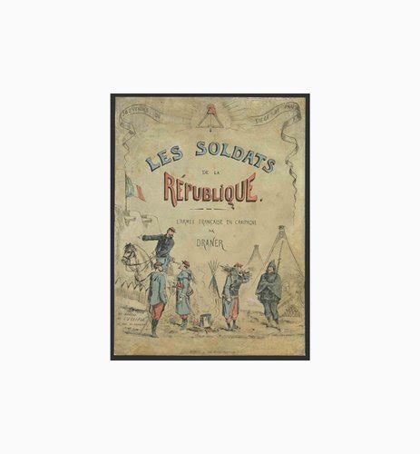 Draner Les Soldats de la République Lithograph for sale at Pamono