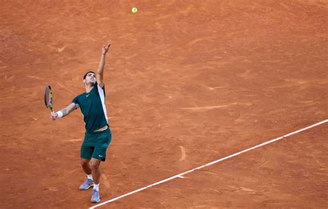 Download Carlos Alcaraz The Rising Star Of Spanish Tennis Wallpaper