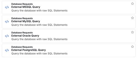 External Database Query Xano Documentation