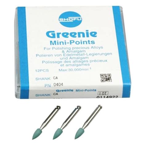 Goetze Dental Shofu Greenie And Supergreenie Polishers