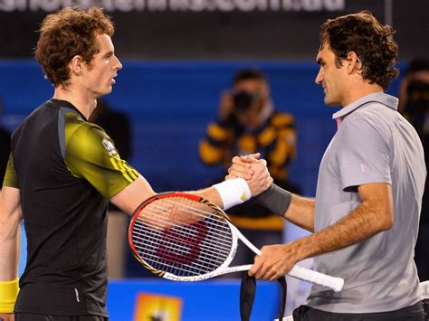 Australian Open 2014 Andy Murray V Roger Federer At The Grand Slams