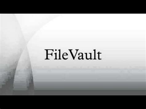 FileVault YouTube