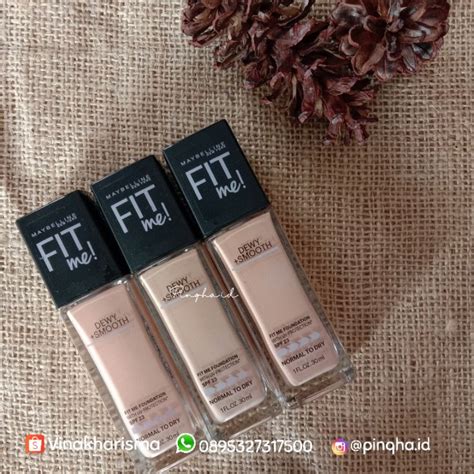 Maybelline New York Fit Me Dewysmooth Foundation Shopee Malaysia