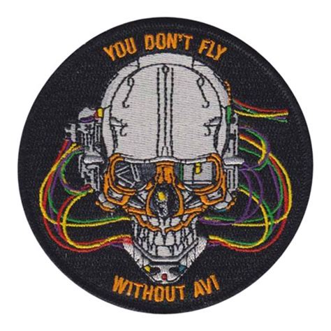 Mals 14 Cyborg Skull Patch Marine Aviation Logistics Squadron 14 Patches