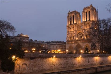 La Cathédrale Notre Dame de Paris à la Tombée de la Nuit Blog le Nord de la France en Photos