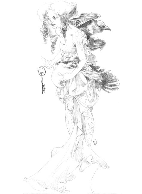 The Art Of Claire Wendling Claws Sketch Jaw Cooper Art The Drawing