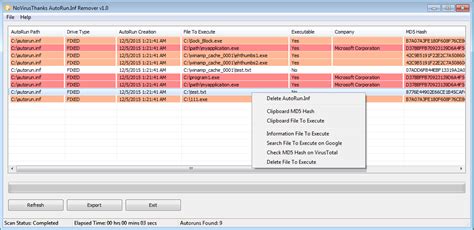 Download Novirusthanks Autoruninf Remover 1100