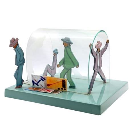 Glass And Fused Figures Under A Dome By Lucy Lyon On Artnet
