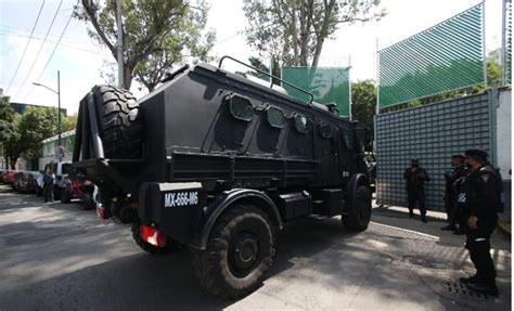 García Harfuch Trasladan A 4 Detenidos De Atentado Al Hospital