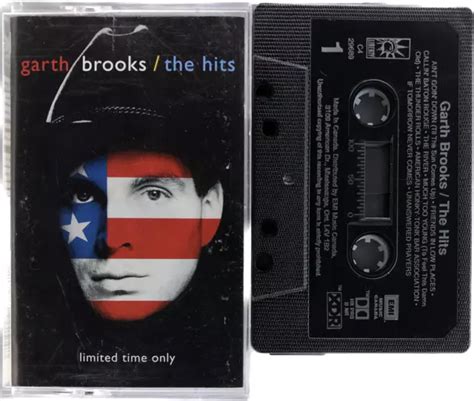 GARTH BROOKS The Hits Audio Cassette Tape 1994 Liberty Compilation