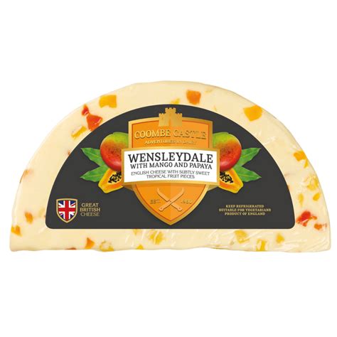 Wensleydale With Mango And Ginger Coombe Castle