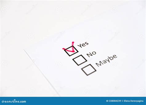 Mark Excellent Checkbox With Red On Checklist On White Paper Stock Image Image Of Survey