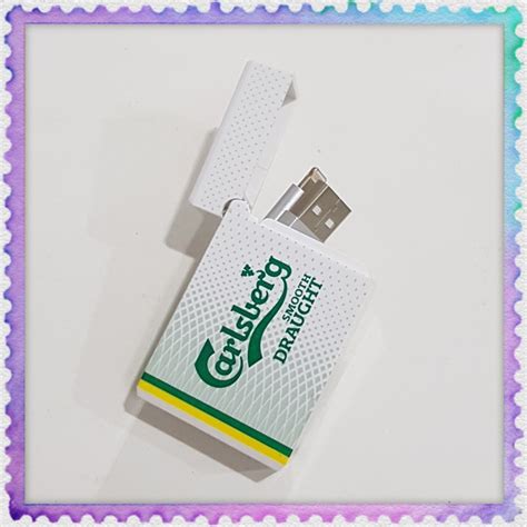 Carlsberg Smooth Draught Retractable Cable For Ios And Androis Mobile Phones And Gadgets Mobile